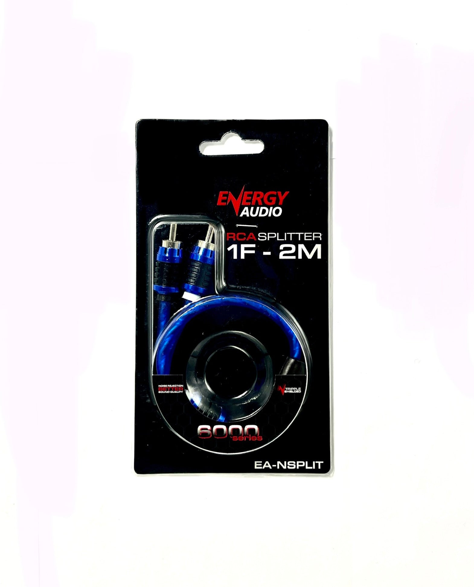 Energy Audio EA-NSPLIT 1-Female 2-Male Premium RCA Splitter