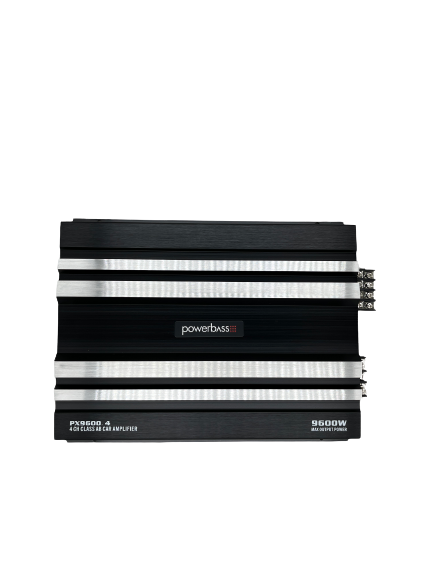 Powerbass PX9600.4 9600W 4 Channel Peak 80R X 4 Amplifier With Bass Co