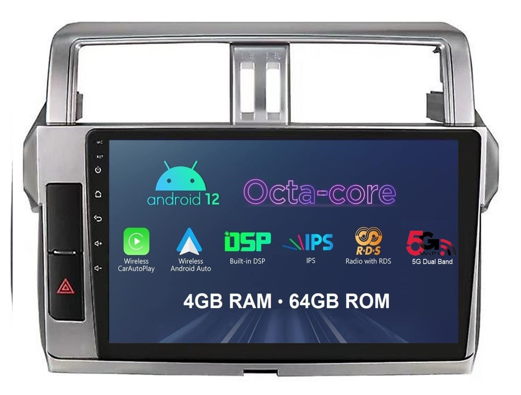 Stylus STY-TOYOTA-7 Prado 2014-2018 Carplay/AndroidAuto OEM Fit Radio