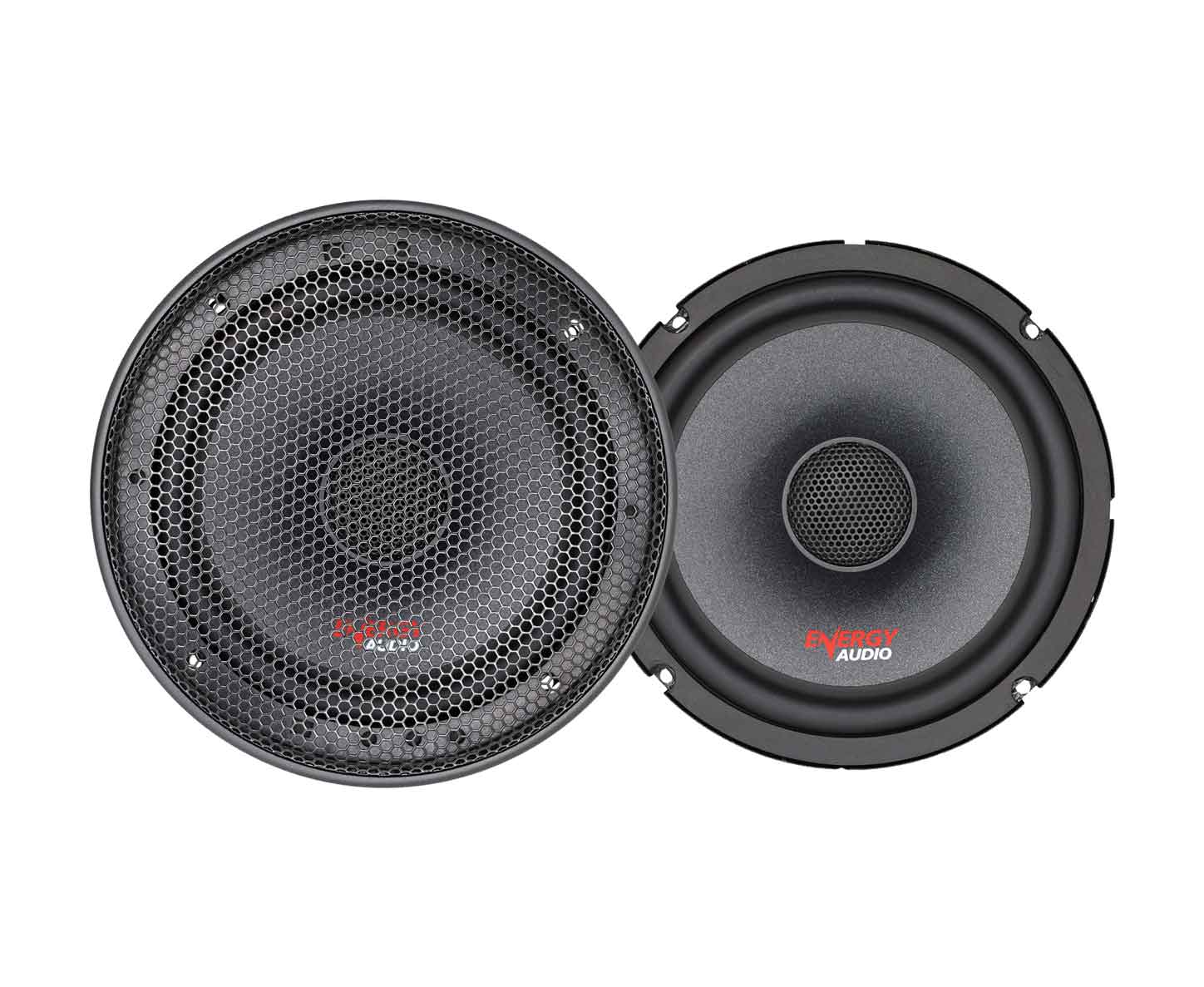 Energy Audio SQ652 375W 2-Way 70W RMS Coaxial 6.5" Speakers