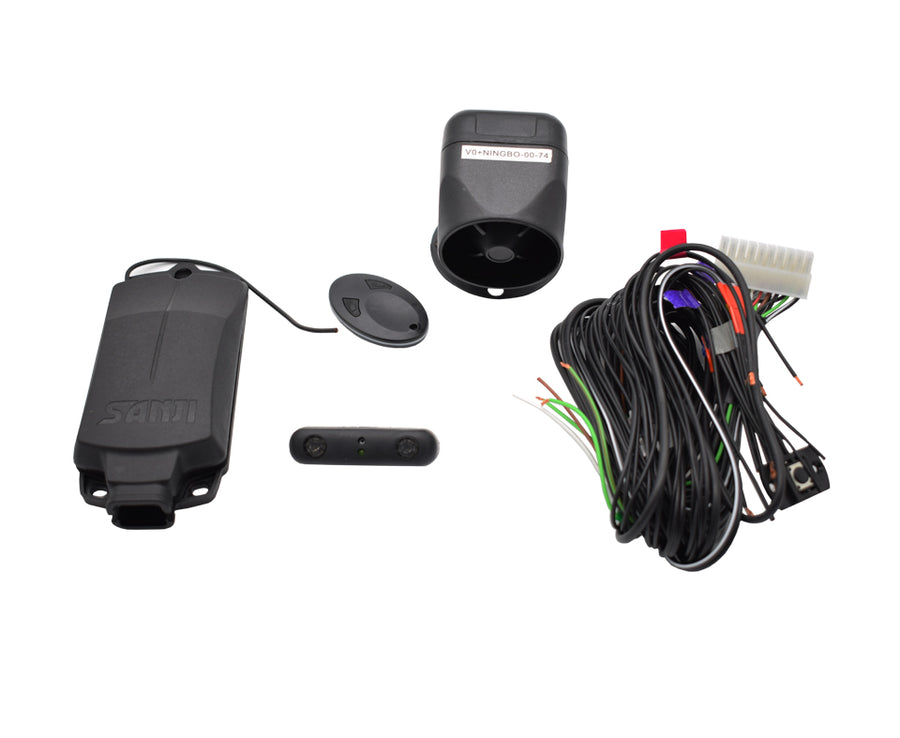 Sanji ZX300MK2E J Alarm Immobaliser Anti theft and Jammer